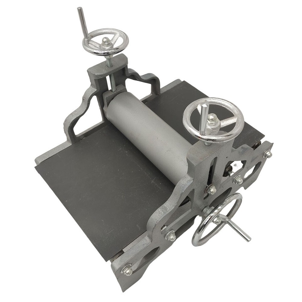 Manual Slab Roller Printmaking Machine w/Lifting Roller and Panel Size ...