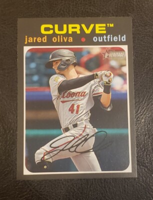 2020 Topps Heritage Minors Jared Oliva Altoona Curve Card 157 | eBay