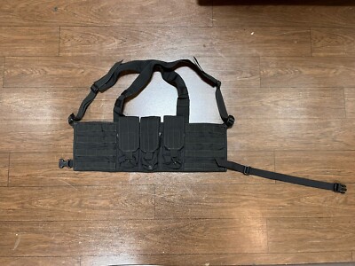 OLDGEN SOF Eagle Industries Black Molle Recon Vest Chest Rig CAG FBI ...