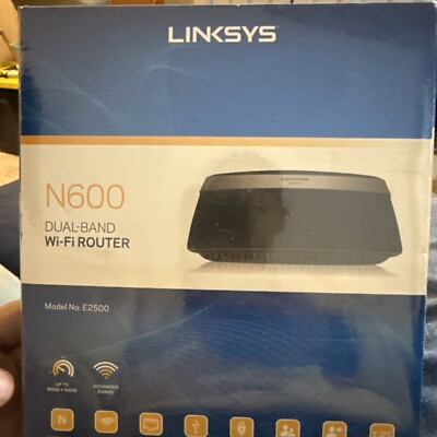 Linksys N600 Dual-Band Wi-Fi Router E2500-NP New Sealed | eBay