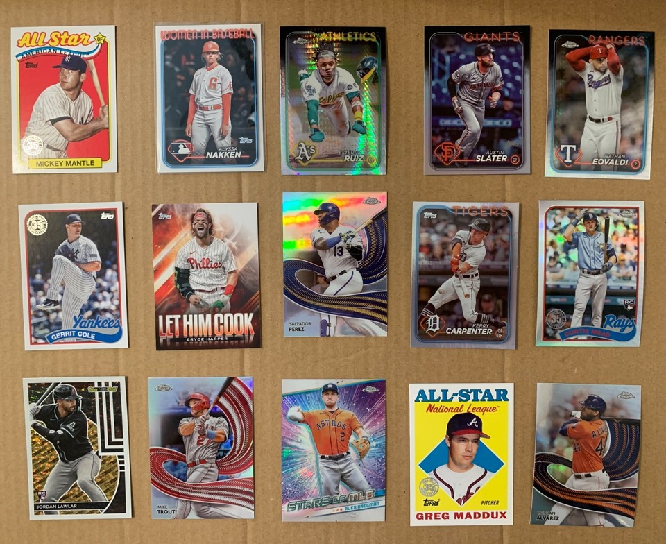 2024 Topps Baseball Inserts Mixed Lot (30 Cards) Stars & Rookies | eBay