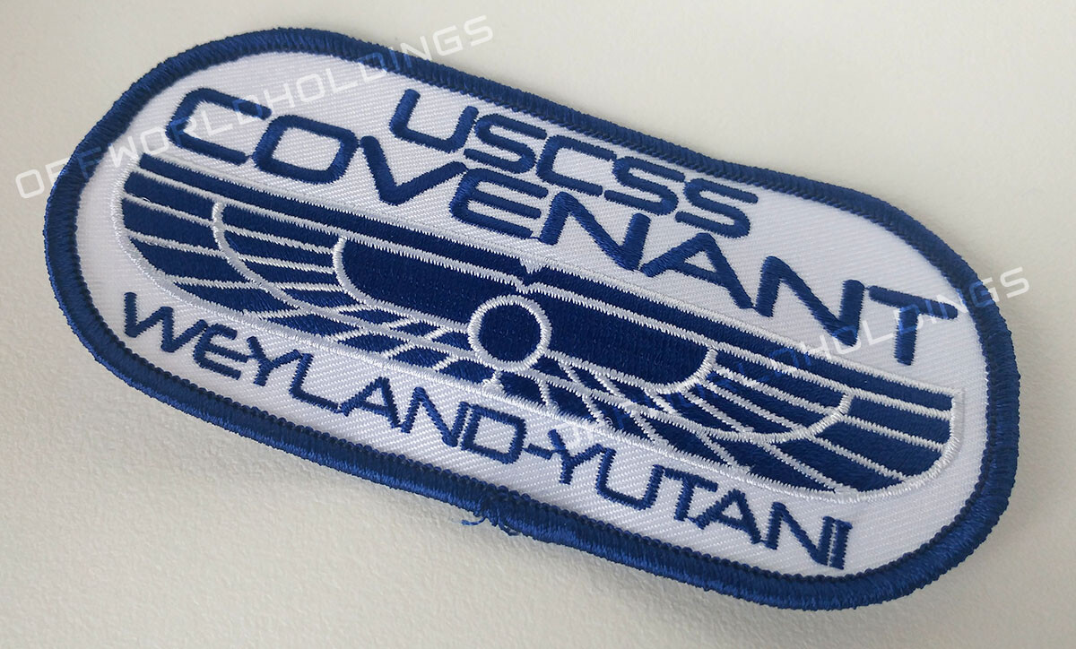 ALIEN COVENANT Weyland Yutani PATCH Screen Accurate WHITE USCM Nostromo ...