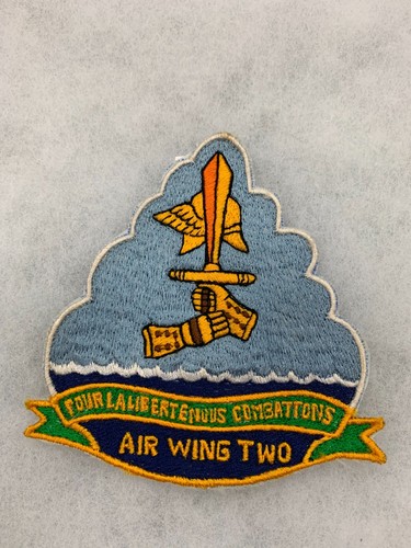 PATCH USN US NAVY AIR WING CVW-2 CV-61 F-14 VF-1 USA | eBay