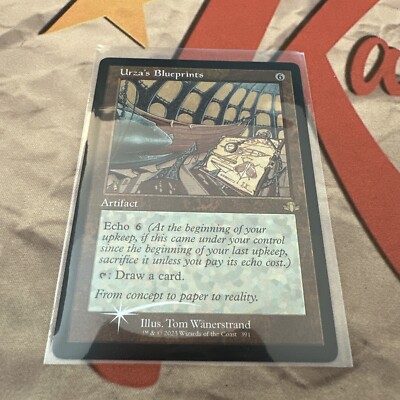 MTG Urea’s Blueprints Retro Foil, Dominaria Remastered! | eBay