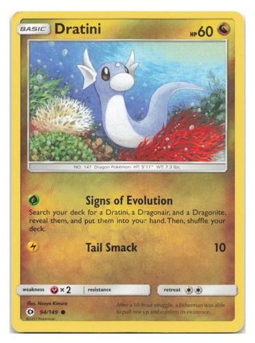Dratini #94/149 SM Base Set Pokemon tcg | eBay