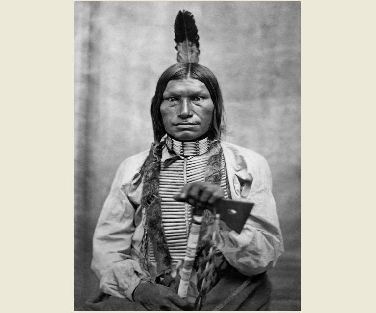 1881 Chief Low Dog PHOTO Oglala Lakota, Battle of Little Bighorn Indian ...
