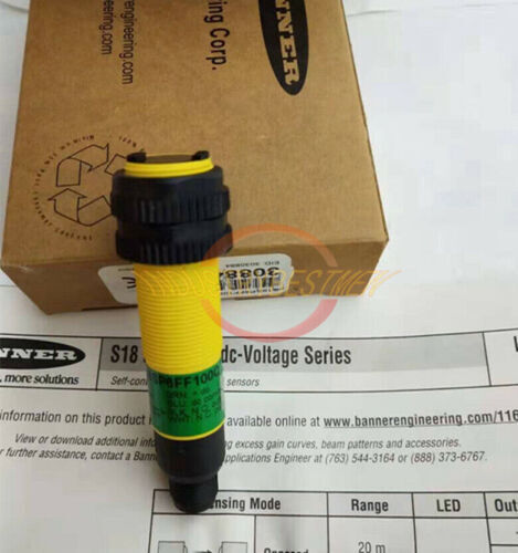 1PCS New Banner Photoelectric switch sensor S18SP6FF100Q | eBay