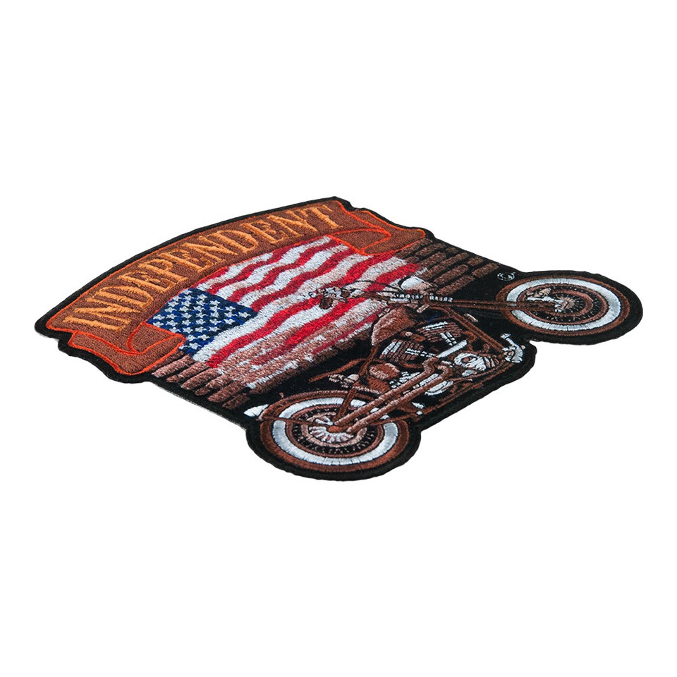 American Independent Vintage Ride Patch, Patriotic Back Patches | eBay