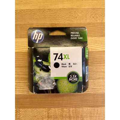 HP 74XL Black Ink Cartridge (CB336WA) Genuine Exp 06/14 | eBay