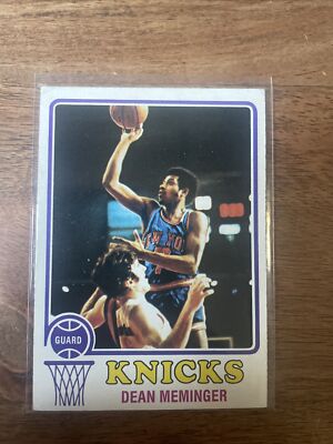 1973 Topps #93 Dean Meminger, Beautiful Front, Stain On Back | eBay