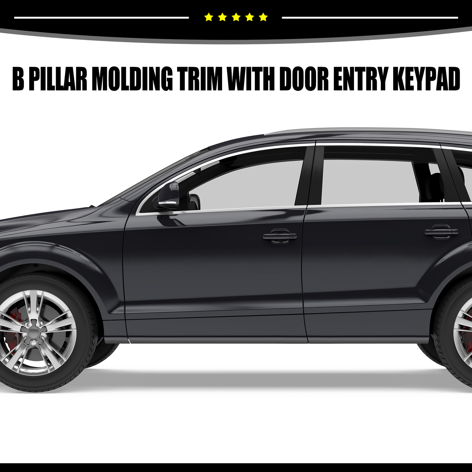 Driver Side Door Entry Keypad Pillar Trim Panel fits for Ford Explorer ...