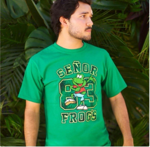 Senor Frogs Unisex Size Large Puerto Rico T-Shirt Green Dancing Frog ...