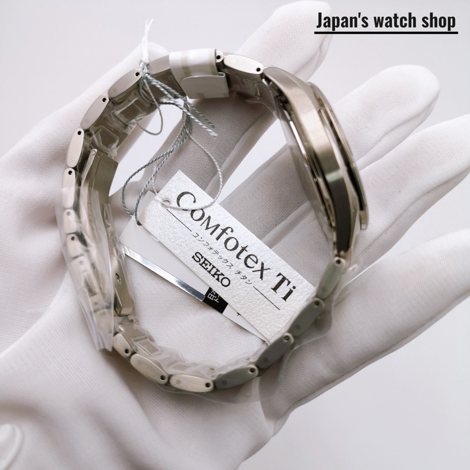 SEIKO Selection S SBTM341 Black Titanium Analog Men's Watch New in Box ...