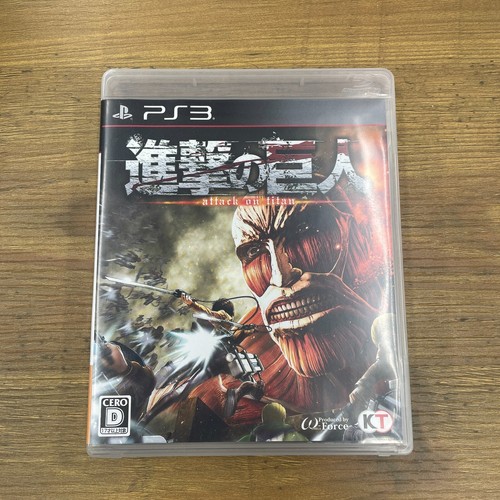 Refurbished: Attack on Titan Shingeki no Kyojin PlayStation 3 PS3 ...