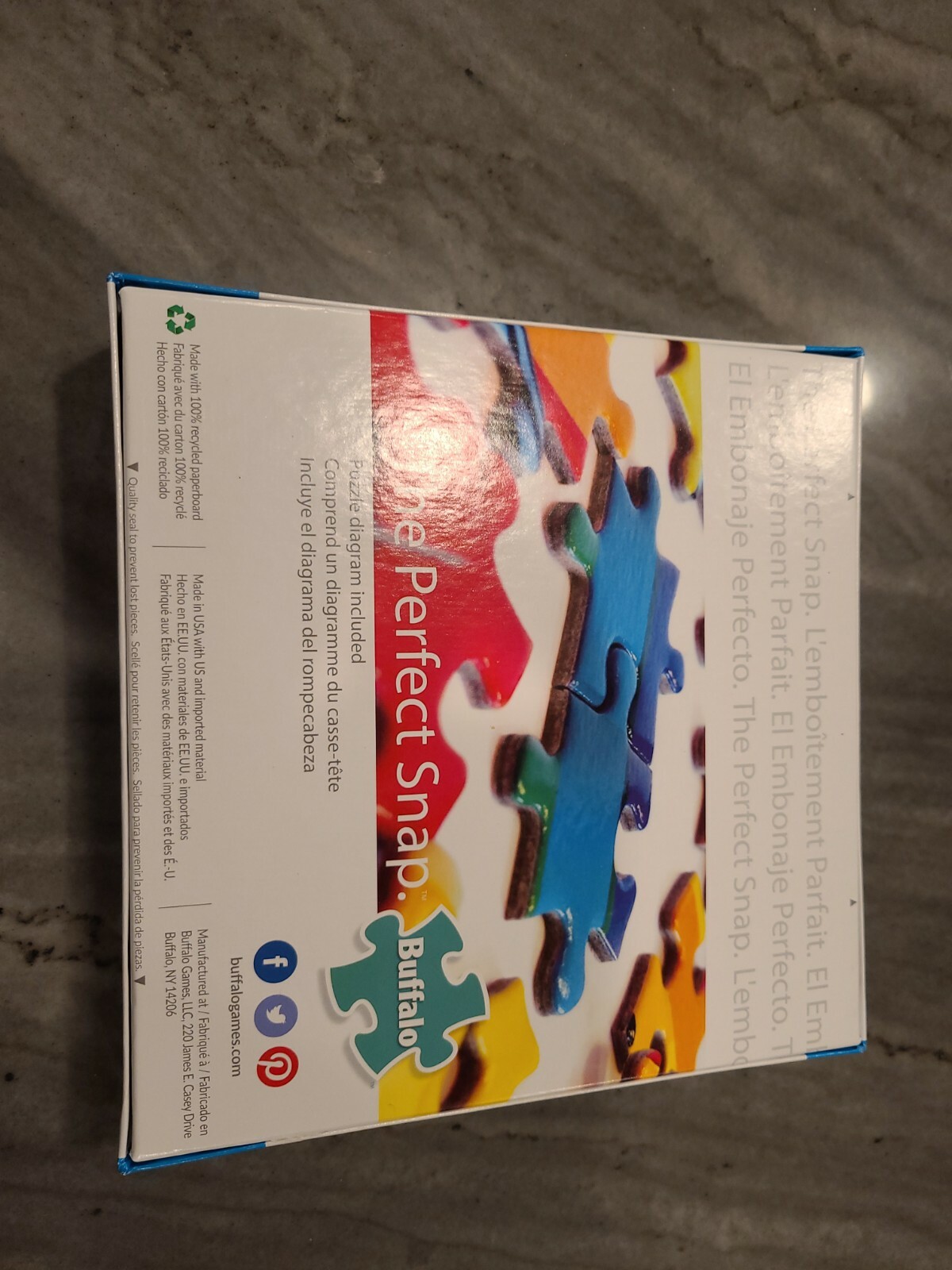 Charles Wysocki Bostonians And Beans 1000 PC Puzzle Brand New Buffalo ...