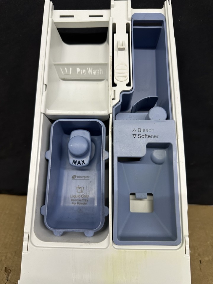 Samsung Washer Soap Detergent Bleach Dispenser Drawer Black Stainless ...