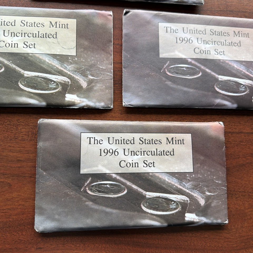 1996 U.S. Mint Set with 1996-W Dime Lot of 4 🇺🇸 | eBay