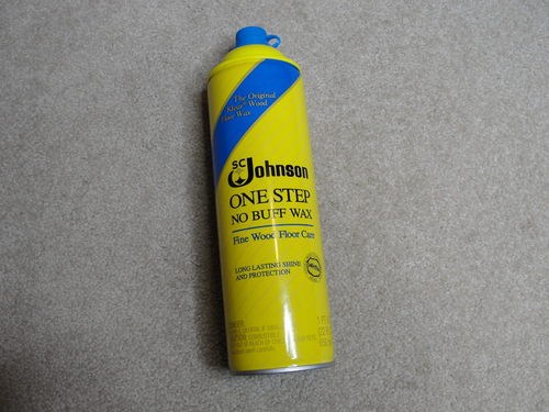 SC Johnson Original One Step No Buff Wax Wood Floor 22oz .....over 90% ...