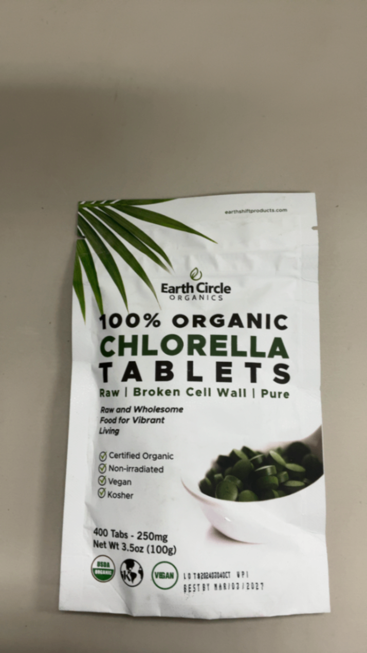 Organic Chlorella Tablets Kosher Potent Supplement | eBay