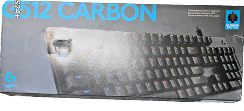 Logitech G512 Wired Gaming Keyboard-In Original Pkg. -OPEN BOX-TESTED ...