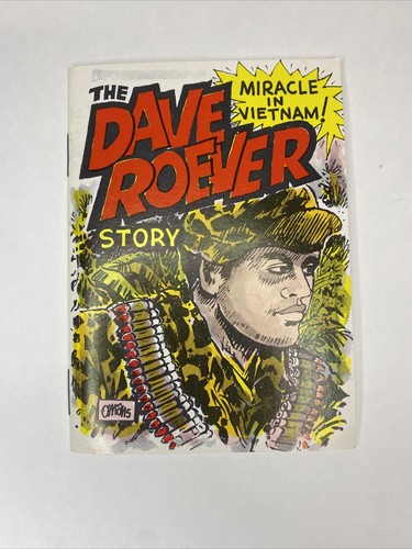 1982 Dave Roever Story Miracle in Vietnam Graphic Novel Comic Book ...