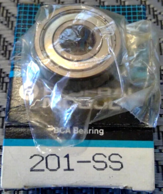 201SS National - Generator Commutator End Bearing xref. SKF # 6201-2ZJ ...