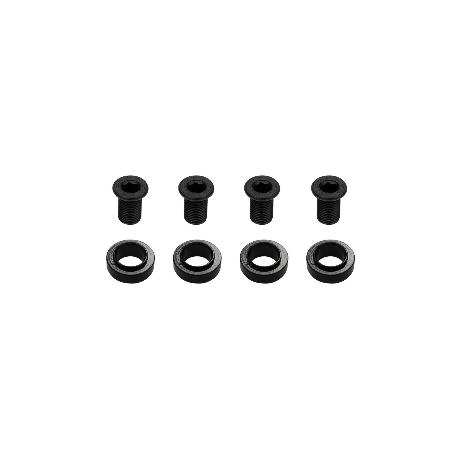 FSA CHAINRING BOLT SPACER SET 4X GOSSAMER ABS E0024 BLACK MW426 390 ...