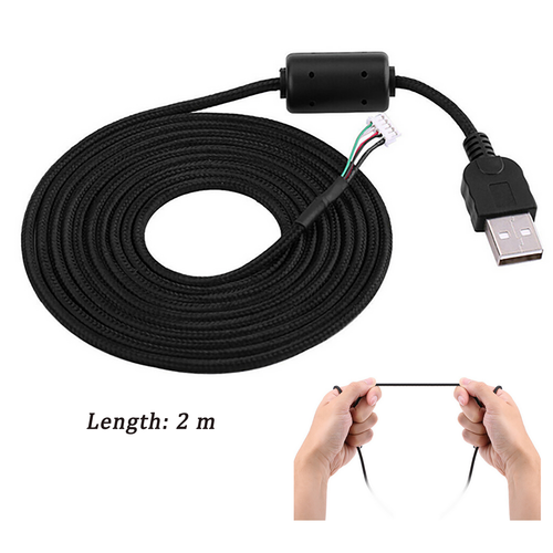 For Logitech G5 G500 G500S Game Mouse USB Cable Wire Line 2m | eBay ...