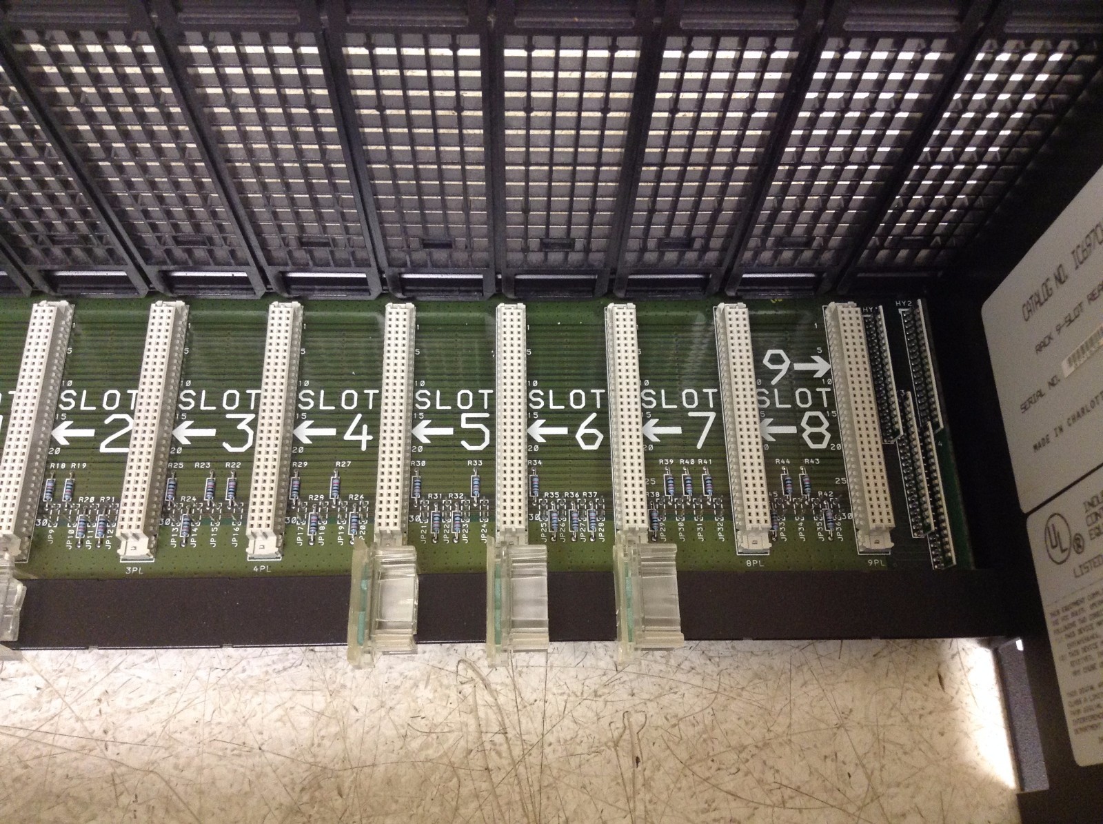 GE Fanuc IC697CHS790D 9 Slot Rack Rear Mount 90-70 IC697CHS790 | eBay