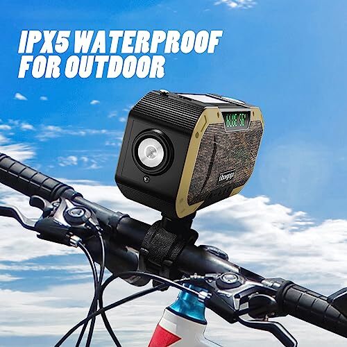 Emergency Radio Waterproof Bluetooth Speakerportable Digital Am Fm ...