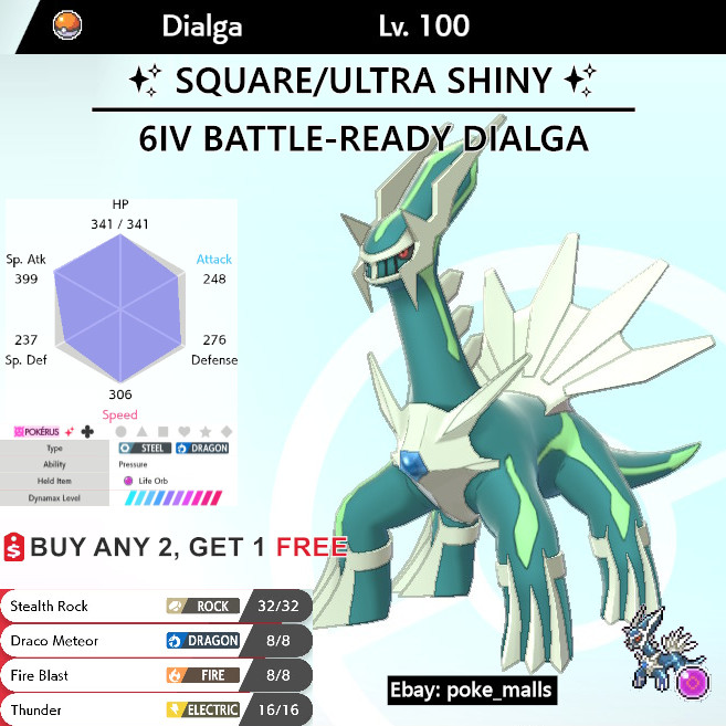 Pokemon Legendary Dialga