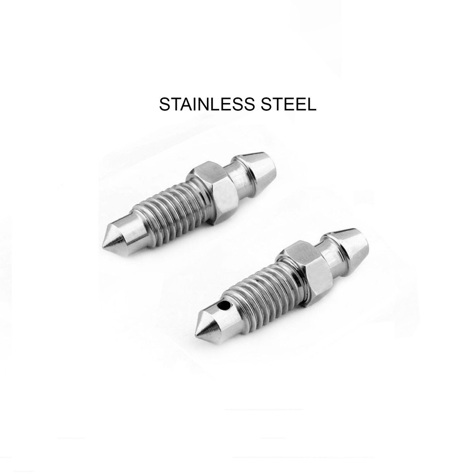 For Ford Transit Connect (02-12) 2x STAINLESS Front Caliper Bleed ...