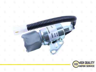 Shutdown Device, Solenoid For Kubota, 17520-60013 D722, D902, Z482, 12V ...
