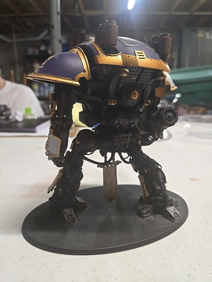 Canis Rex Imperial Knights Warhammer 40PreceptorK - Painted | eBay