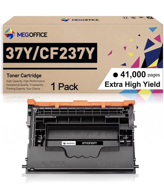 A3-HP 37Y CF237Y Black Toner Cartridge Compatible for M607 M608 M609 ...