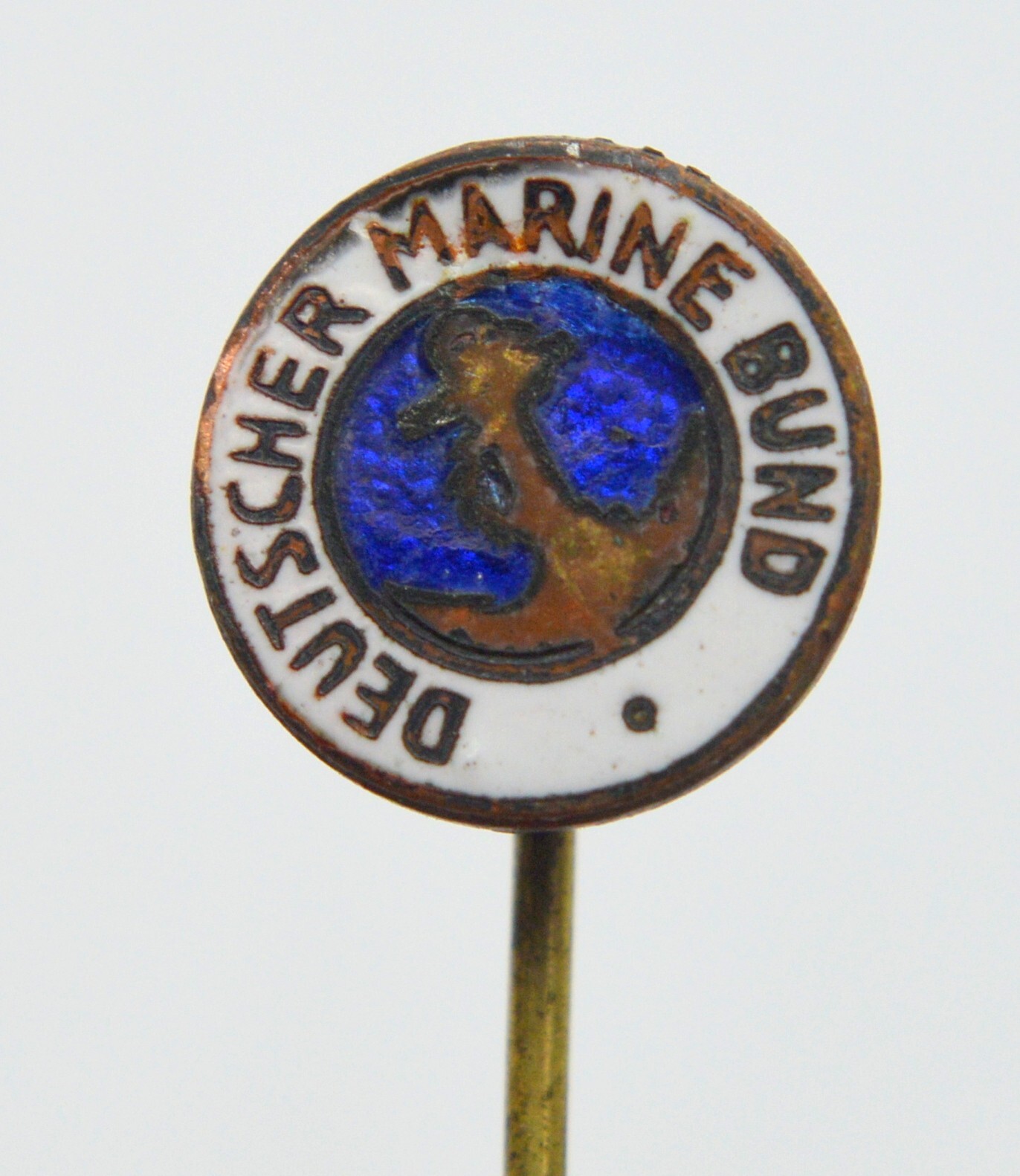GERMANY DEUTSCHER MARINE BUND NAVY ANCHOR MILITARY STICK PIN BADGE | eBay