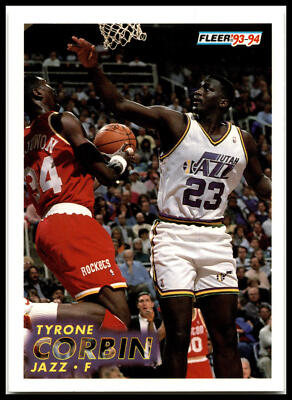 Tyrone Corbin #206 1993-94 Fleer Jazz B0118A | eBay Australia