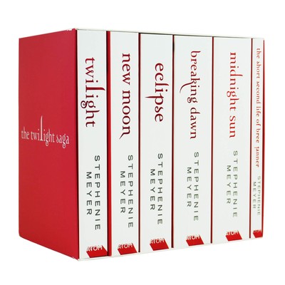 Stephenie Meyer Twilight Saga Collection 6 Books Box Set (White Cover ...