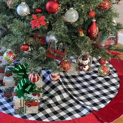 Small Christmas Tree Accessories URATOT 4-Piece Mini Christmas Tree ...