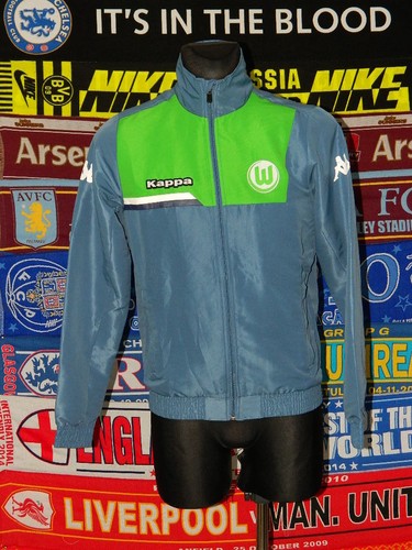 5/5 VfL Wolfsburg adults S kappa football jacket soccer | eBay