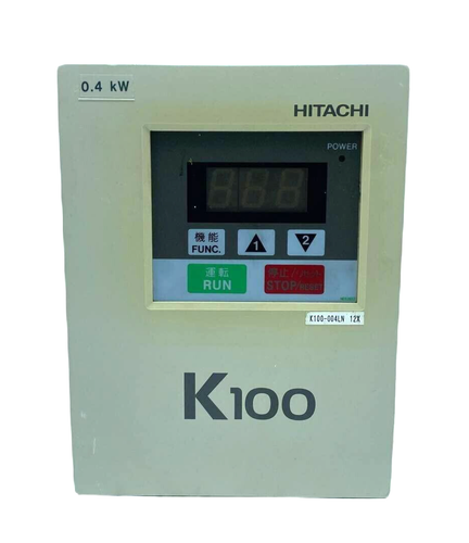 HITACHI K100-004LFN 12X 400W/3-PHASE INVERTER VARIABLE FREQUENCY DRIVE ...