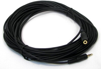 35' Remote Extension Cable for LANC DVX Control-L Cameras Canon Sony ...
