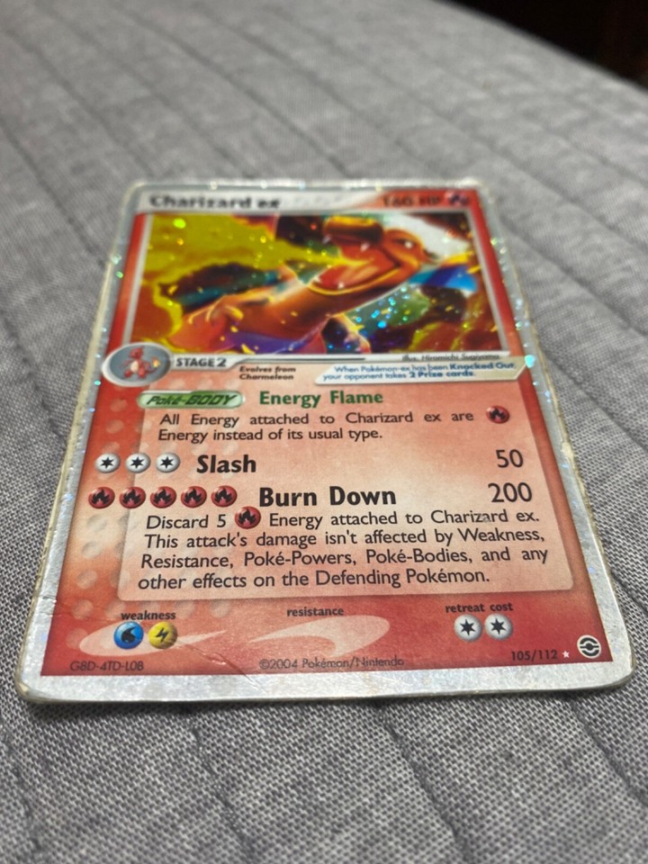 2004 Pokemon EX Fire Red Leaf Green Charizard ex 105/112 | eBay