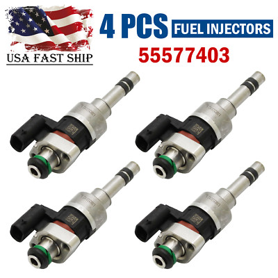 4 PCS Fuel Injectors 55577403 For Chevrolet Equinox Malibu 1.5L Cruze 1 ...