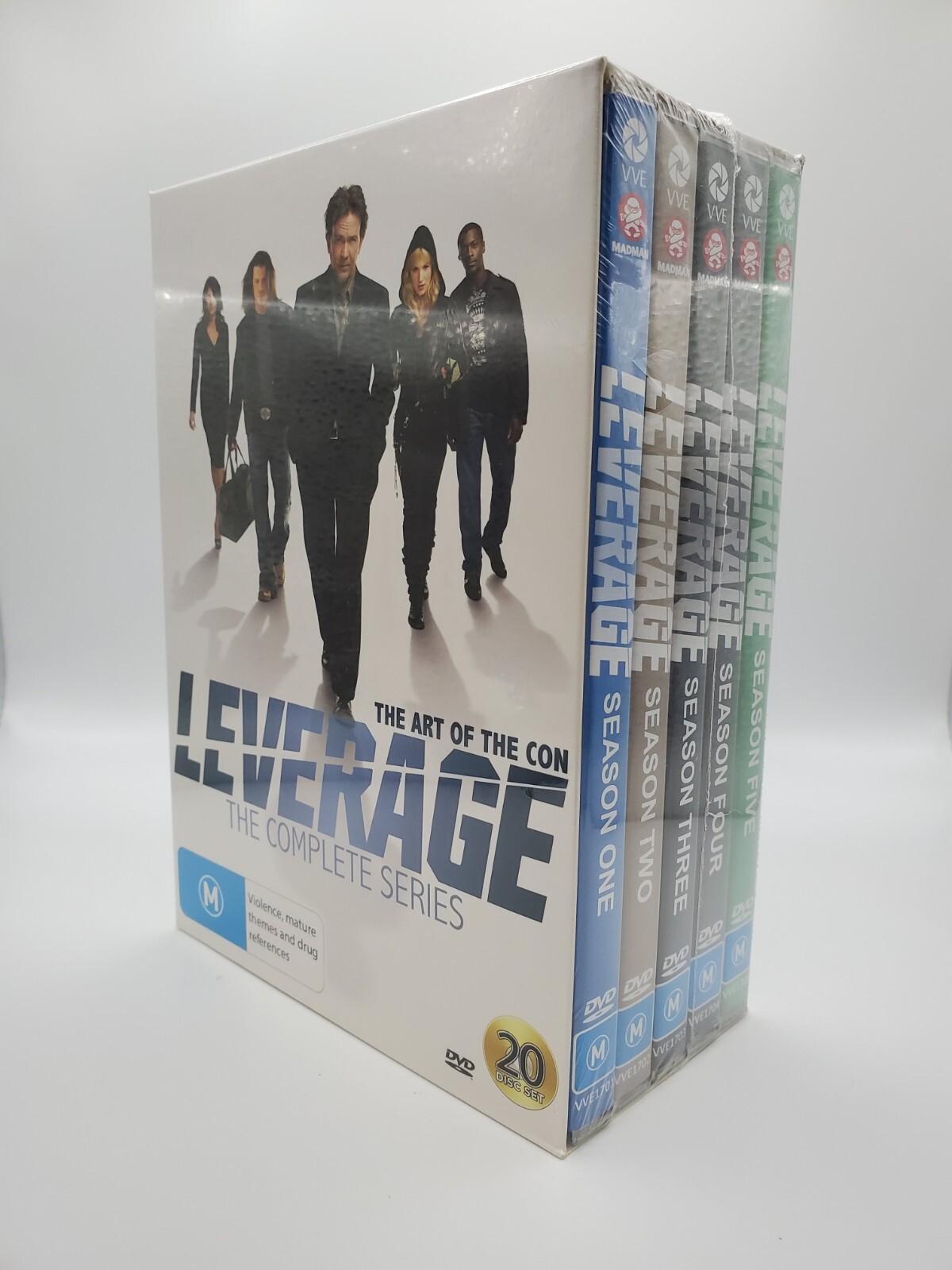 LEVERAGE The Complete Series 20 DVD Set BRAND NEW (USA Compatible) 9337369016641| eBay