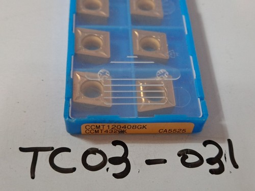 [KYOCERA] CCMT120408GK CA5525 inserts 10 PCS TC03-031 | eBay