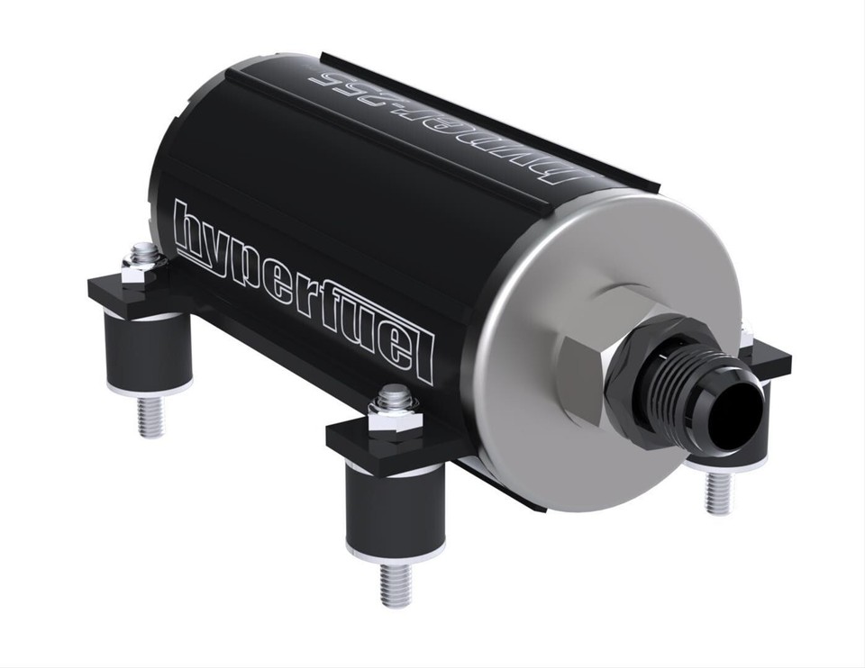 HyperFuel 40105 External In-Line Fuel Pump, 255LPH, BLOWOUT PRICING! | eBay