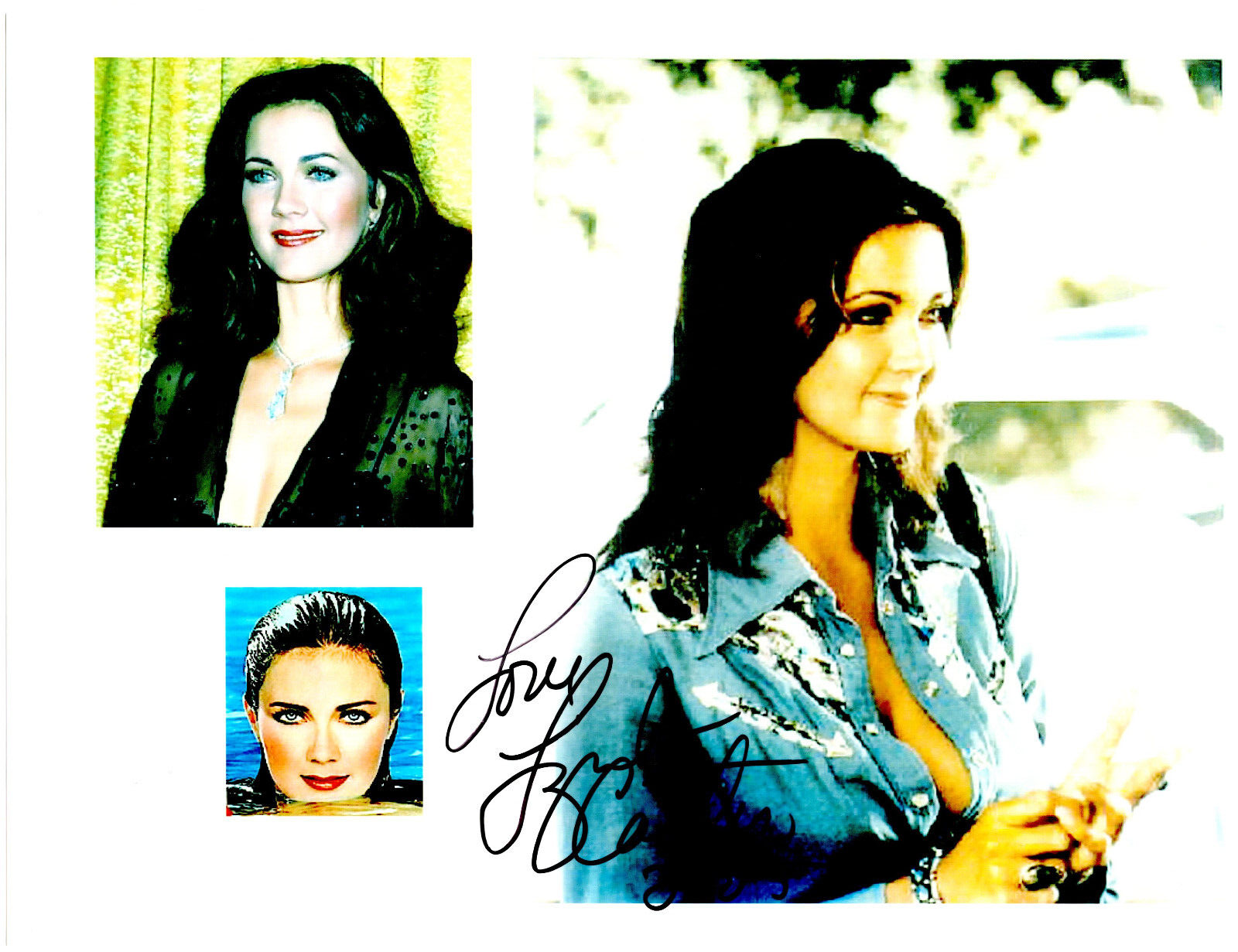 Lynda Carter Signed 8 x 12 Photo / Autographed WONDER WOMAN | eBay