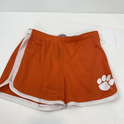 Clemson Tigers Cheer Yoga Running shorts 5th And ocean Youth 14 Mesh | eBay
