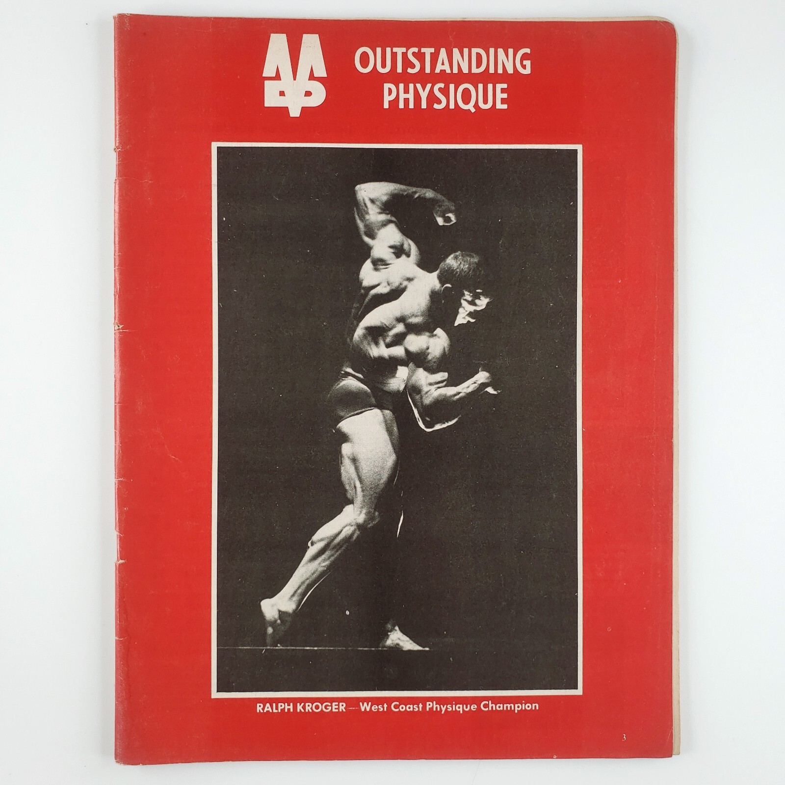 Muscular Development Ralph Kroger Magazine 1975 Outstanding Physique ...